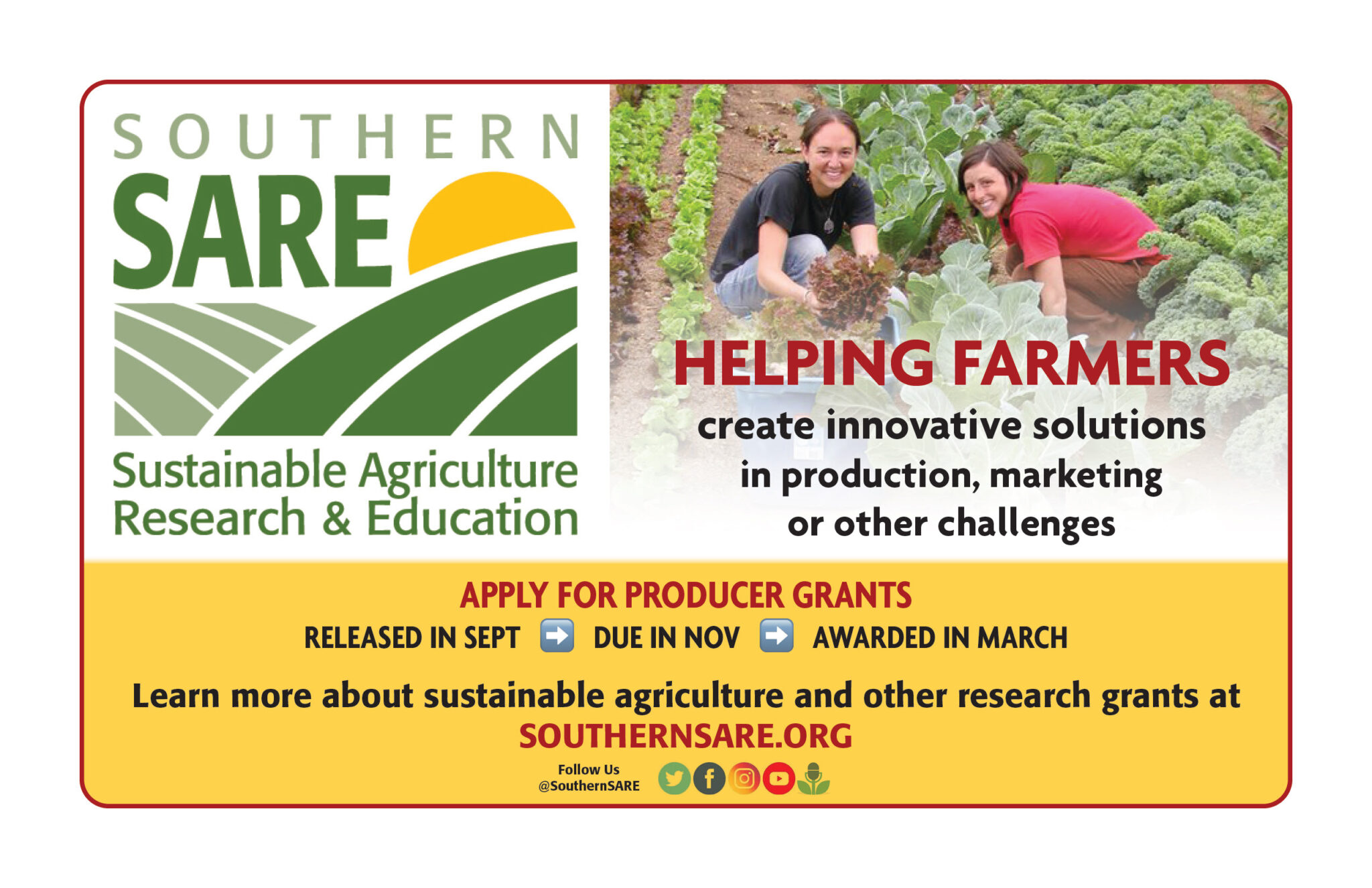 Submit a Southern SARE Producer Grant Application - Virginia ...